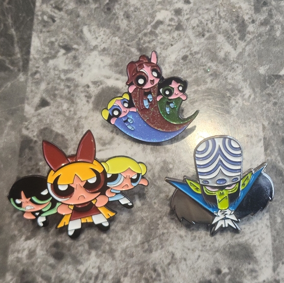 None | Jewelry | Cartoon Network Power Puff Girls Mojojo Enamel Pins ...
